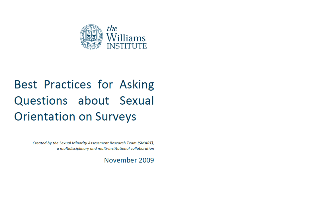 Best Practices For Asking Questions About Sexual Orientation On Surveys